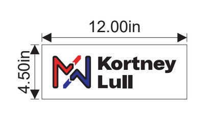 (22) 12x4.5-in 3D office signs with different names (Kortney) – Crafted ...