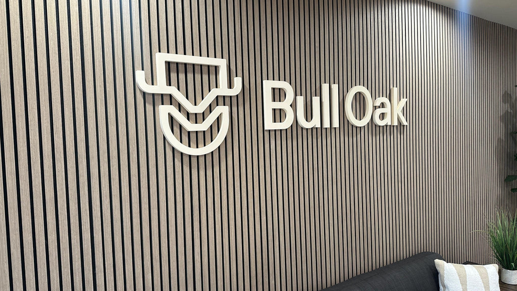 Custom Laser Cut Wall Logo | Sign with Raised 3D Design – Crafted 3D Signs